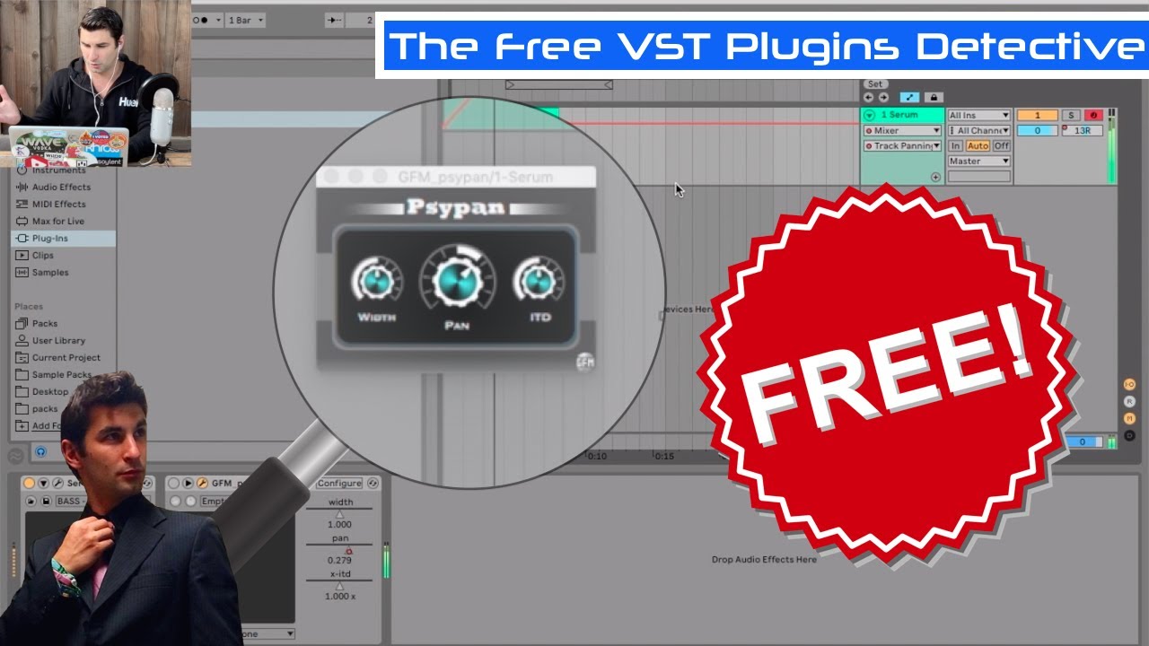 GFM Psypan - FREE Panning VST Plugin - YouTube