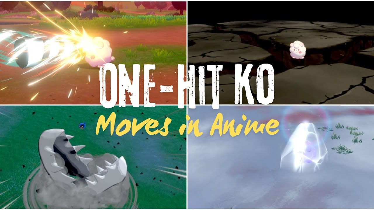 All One-hit KO Moves in Pokémon Anime - YouTube