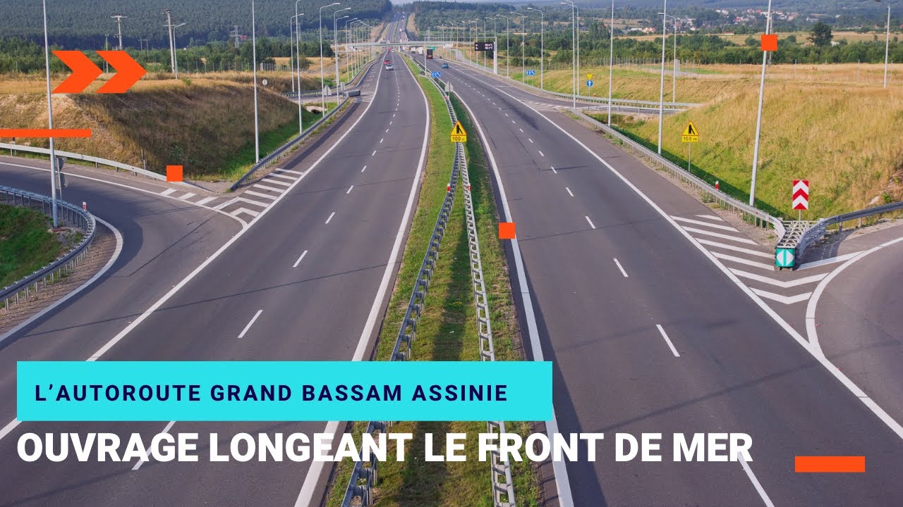 Le littoral ivoirien, les avancées du chantier de l'autoroute Grand ...