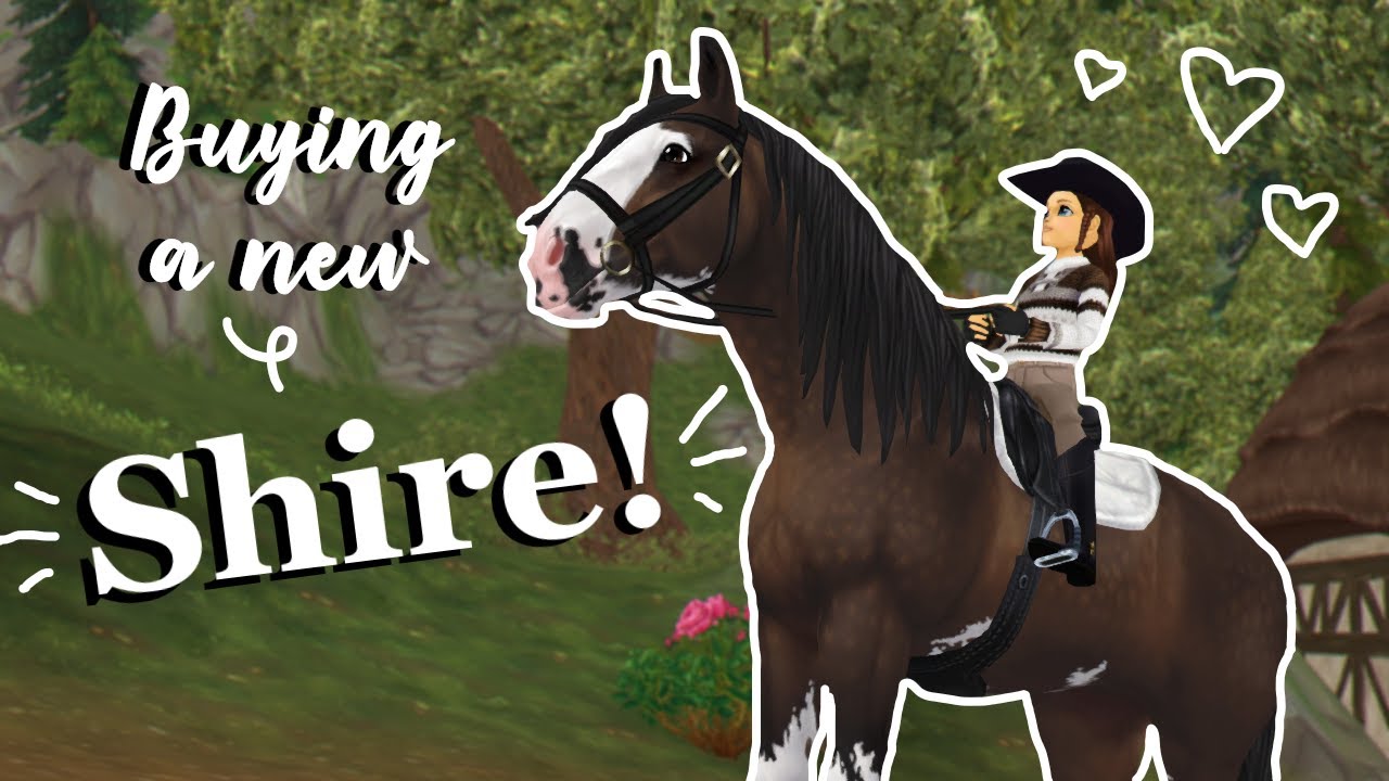 Buying a new updated Shire horse! - SSO - YouTube