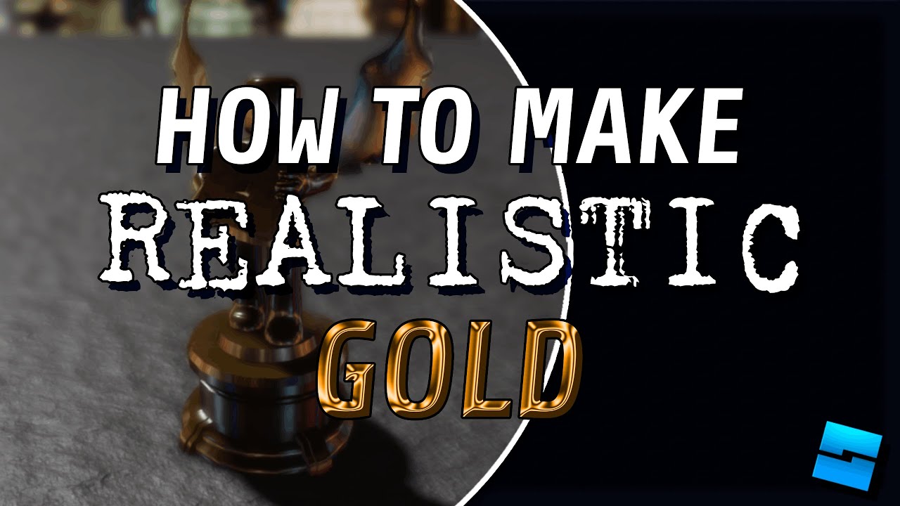 How To Make a Realistic Gold Texture in Roblox Studio (Updated Version ...
