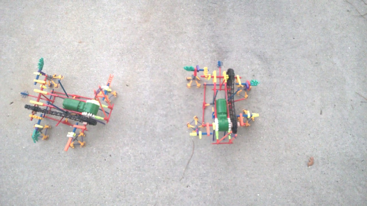 Awesome K'nex Turtle Robots that walk!!! - YouTube