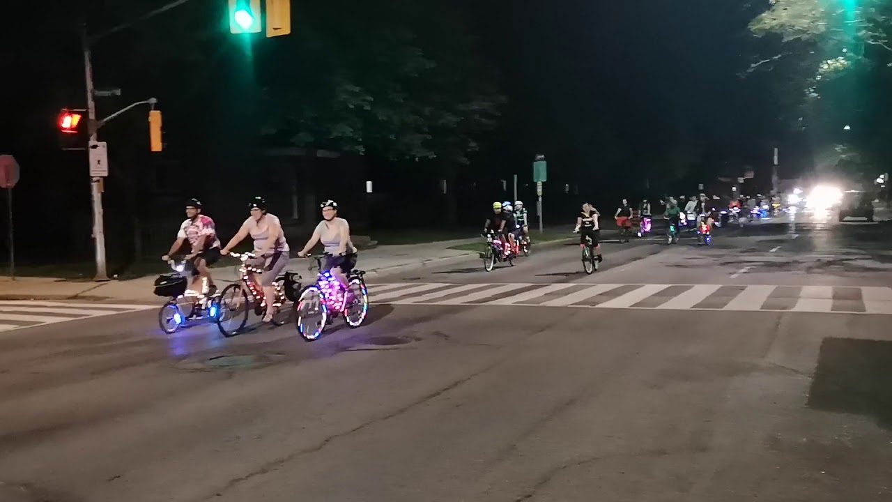 Hamilton Glow Riders August 2019 - YouTube