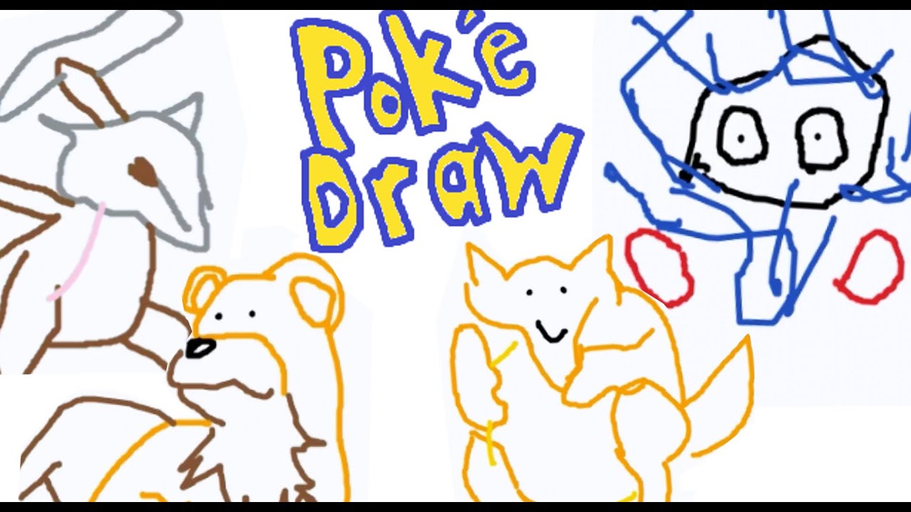 DRAWING TERRIBAD POKEMON (Pokédraw w/ Ibu, Smeethie, and Tofer128 ...