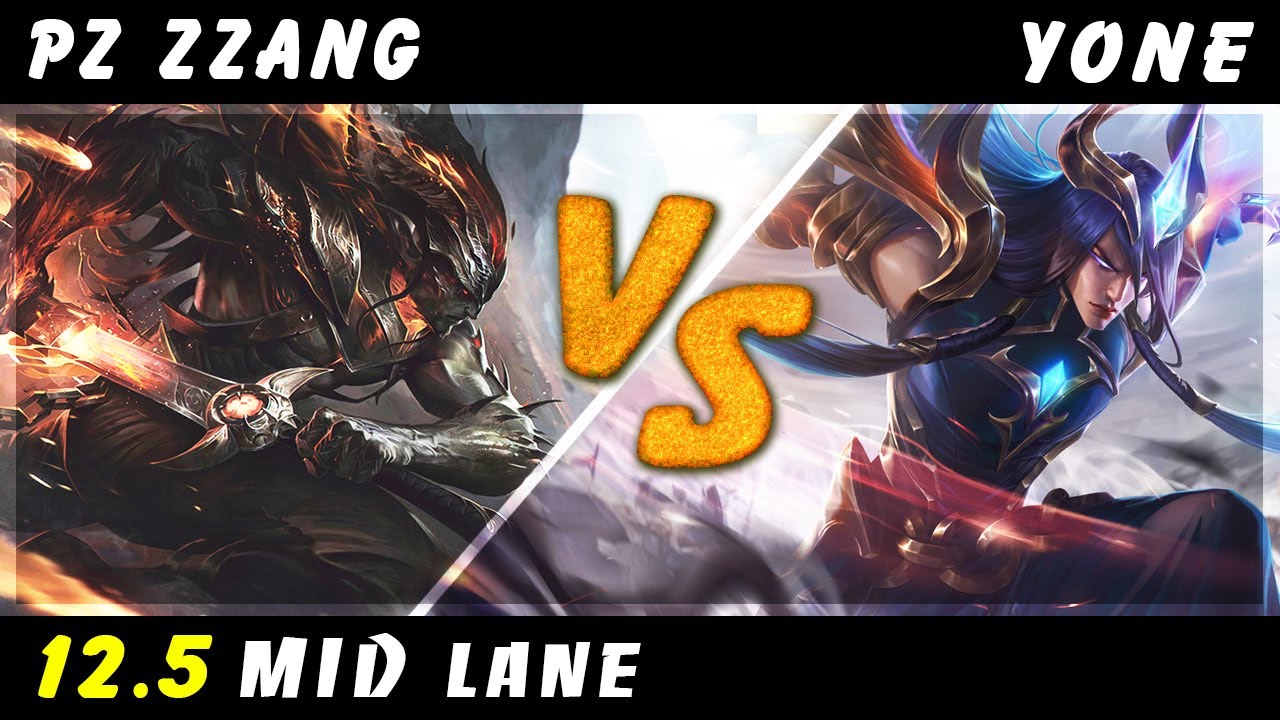 Pz Zzang Yasuo Vs Yone Mid Patch 12 5 Yasuo Gameplay Youtube