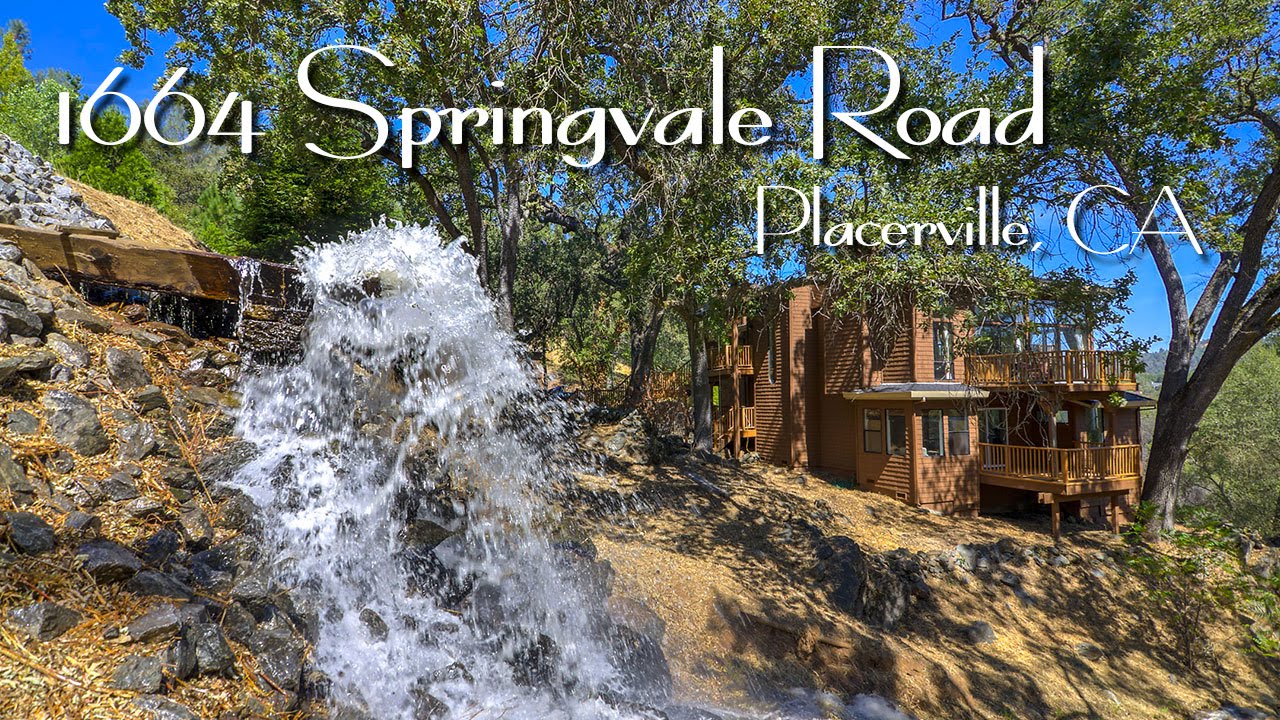 Amazing Placerville Retreat, 1664 Springvale Rd - YouTube