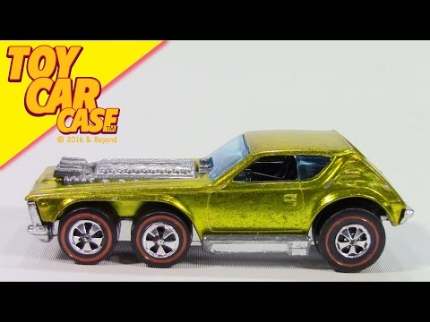 Hot Wheels OPEN FIRE Redline From 1971 Toy Car Case