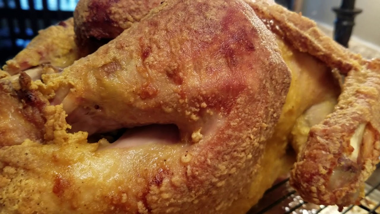 My Oven Fried Whole Turkey😋😋😋 - YouTube