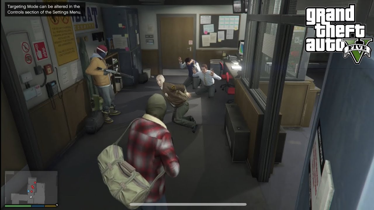 Grand Theft Auto V opening scene - YouTube