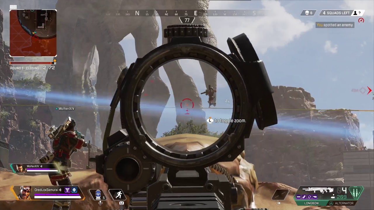 Snipe Punch instant kill with wolfenXIV - YouTube