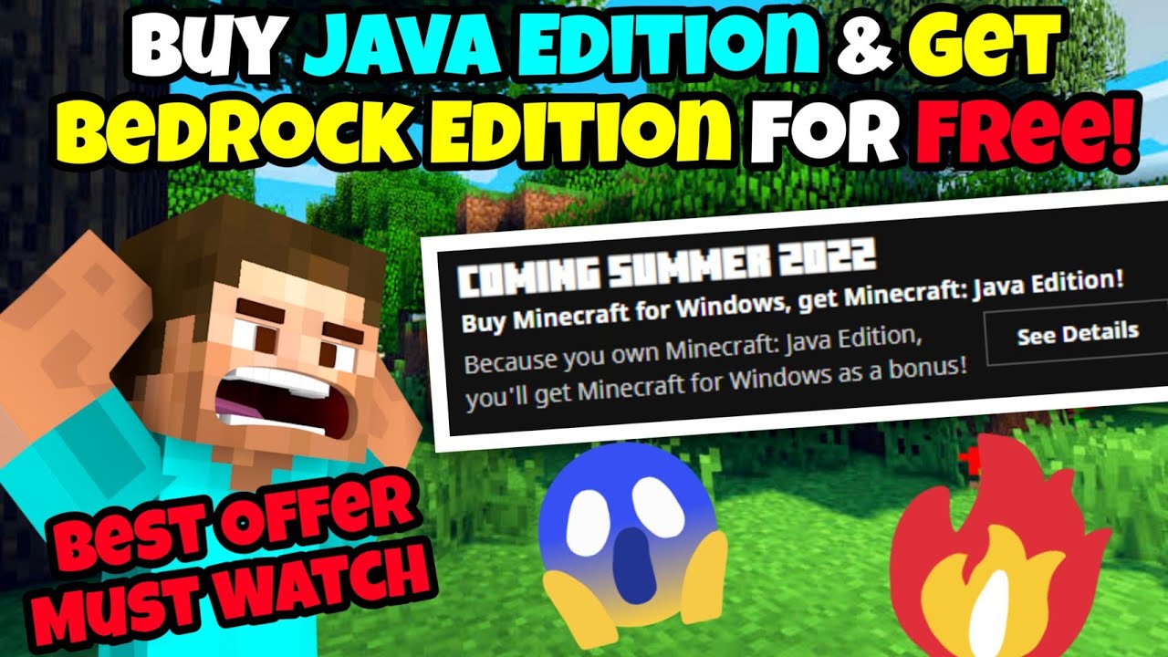 Minecraft New offer to get Minecraft Java Edition for Rs 1600 Only Must ...