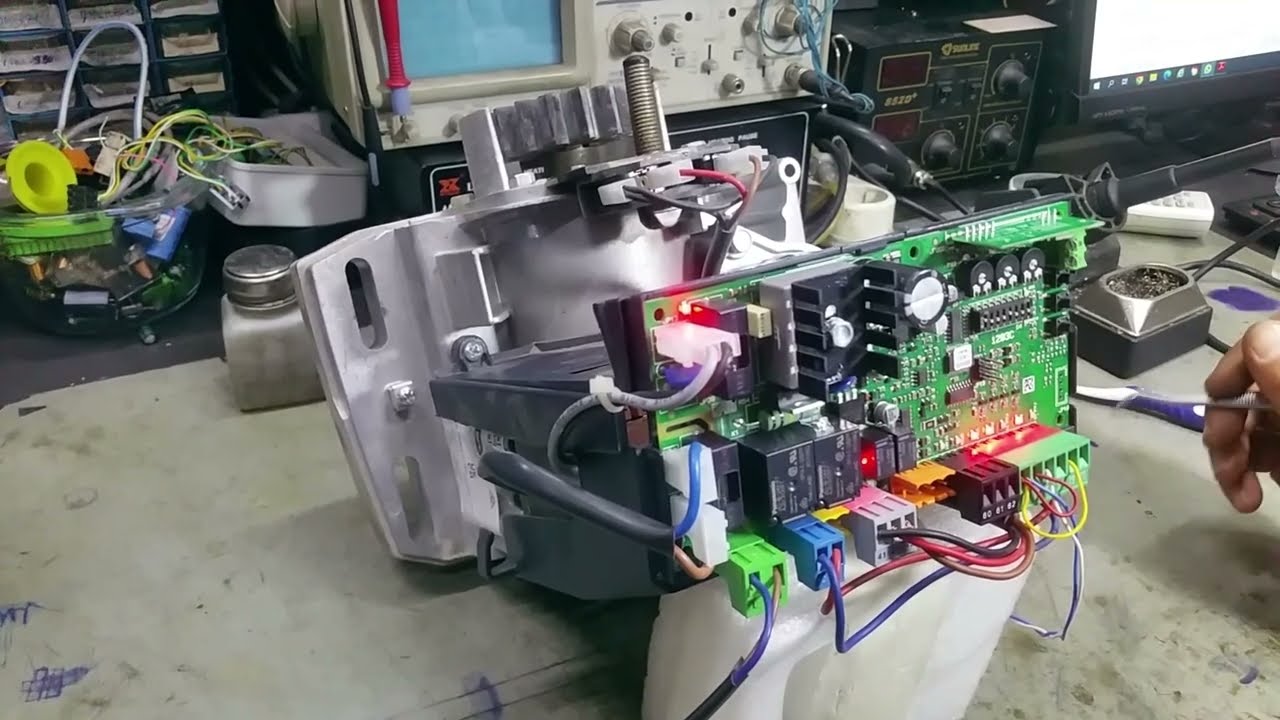 Bft Bt A600 Hamal Tek Yön Kart Tamiri - YouTube