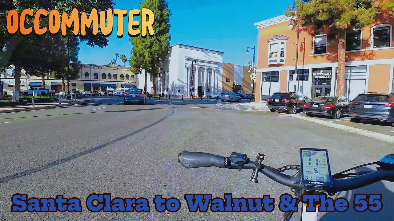 Ebike Ride Home from Work Santa Clara/Broadway/Random Streets Part 2 of ...