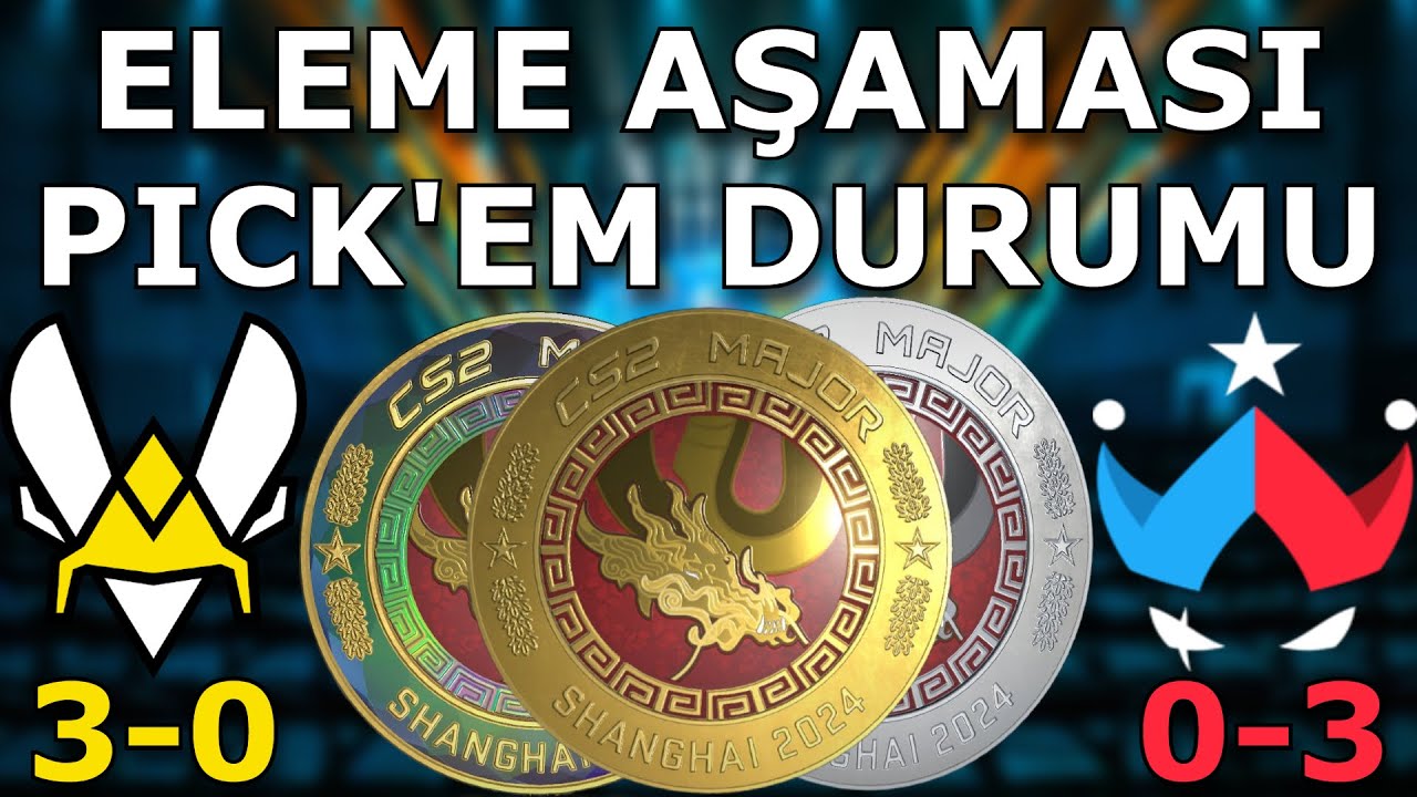 Altın Jetona Sıkıca Sarıldık | CS2 Shanghai Major 2024 Güncel Pick'em ...