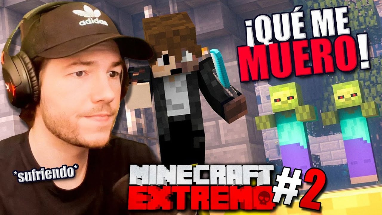 TRATANDO DE SEGUIR VIVO EN MINECRAFT EXTREMO | Reborn Live - YouTube