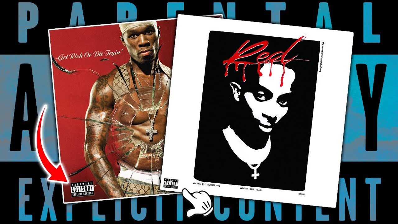 Parental Advisory Explicit Content Logo Red