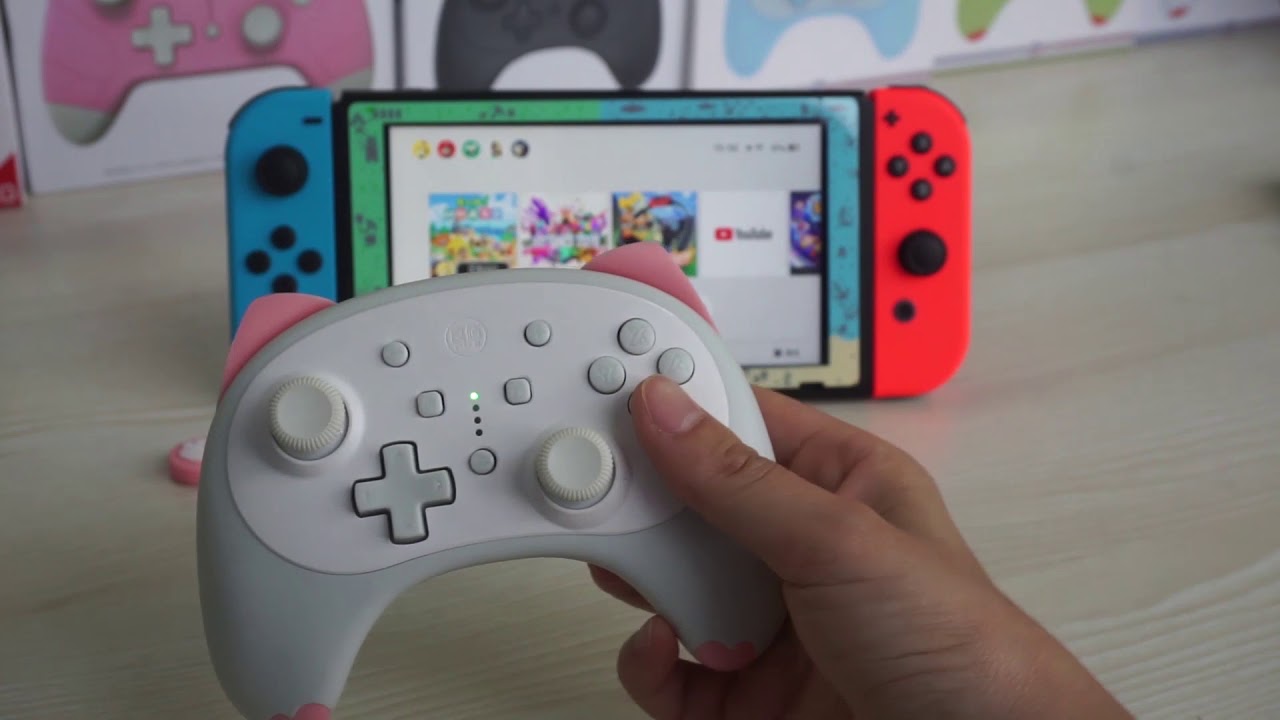 IINE Controller Connect to Nintendo Switch - YouTube