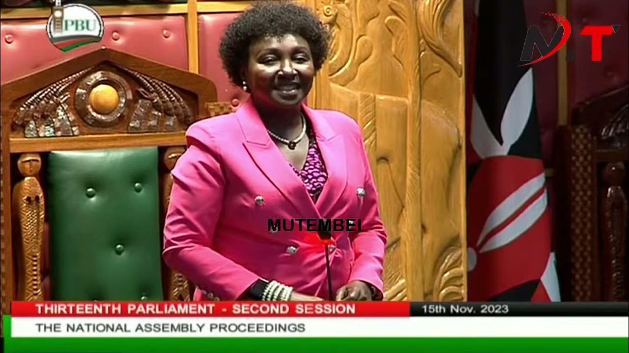 War Erupts In Parliament As Gladys Sholei Is Almost Beaten By Azimio