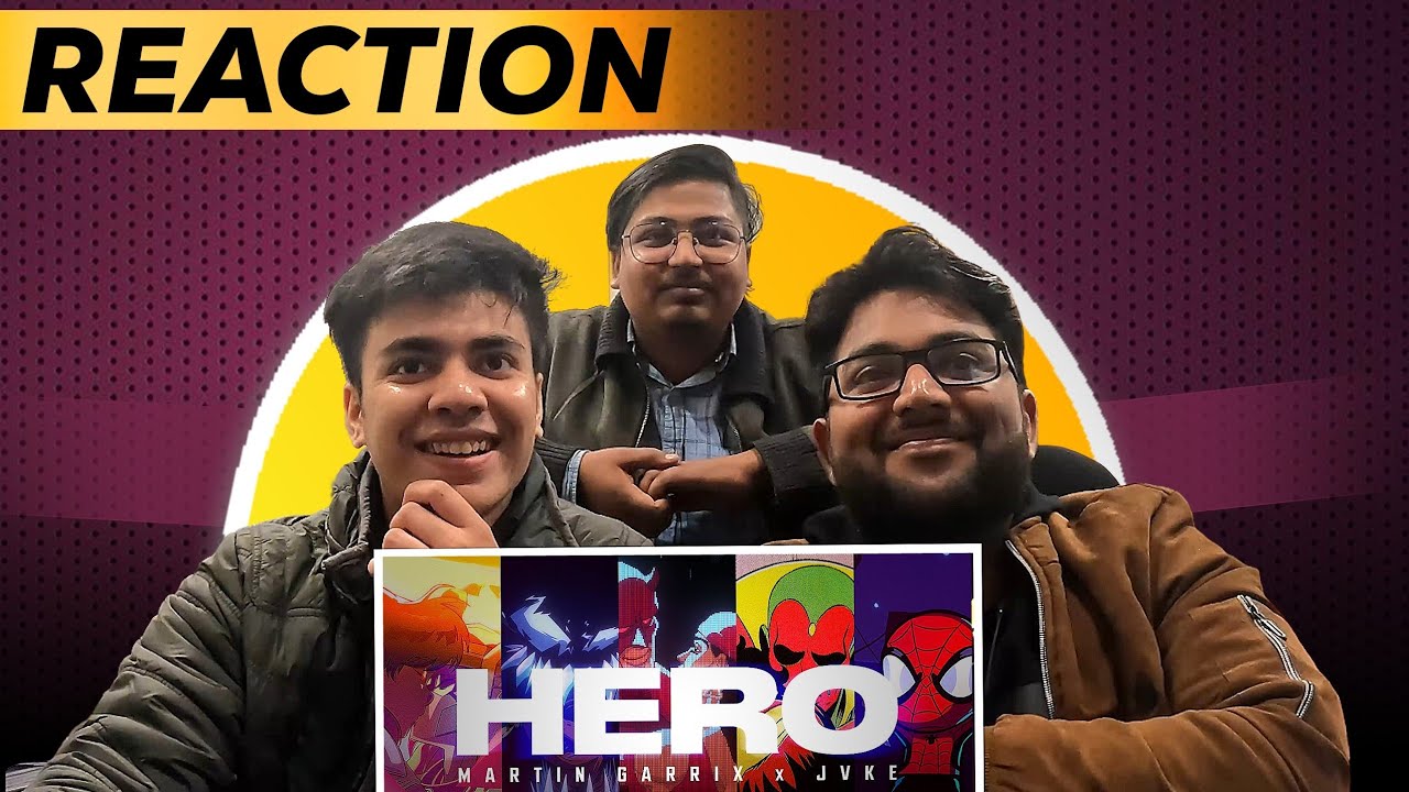 Martin Garrix x JVKE - Hero (Official Video) Reaction | Super India ...