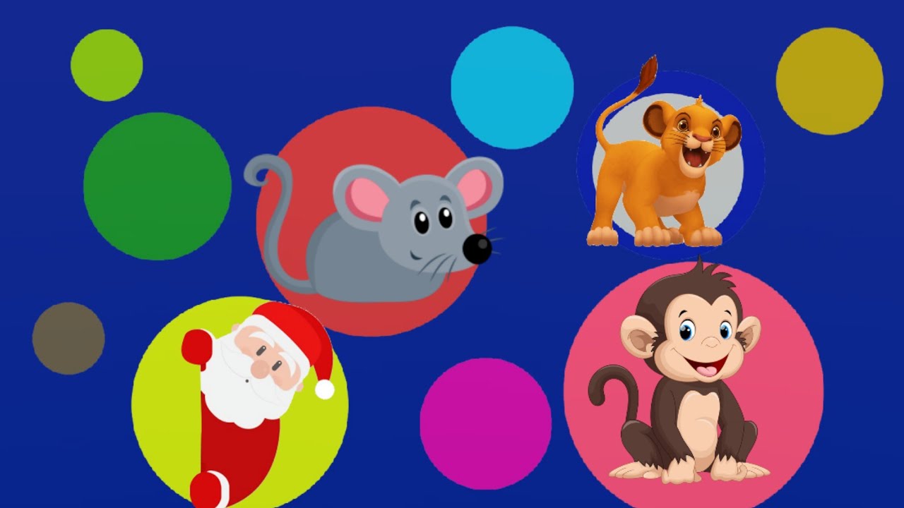 Kids learning Video. Colors learning with animals name learning. - YouTube