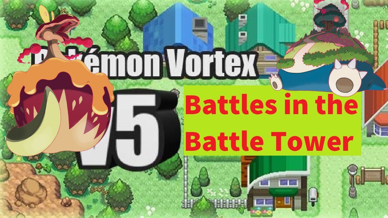 Pokémon Vortex V5 - Battles in the Battle Tower - YouTube