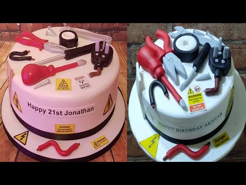 Electrician Cake | Electrician Birthday Cake | By Seller FactG - YouTube
