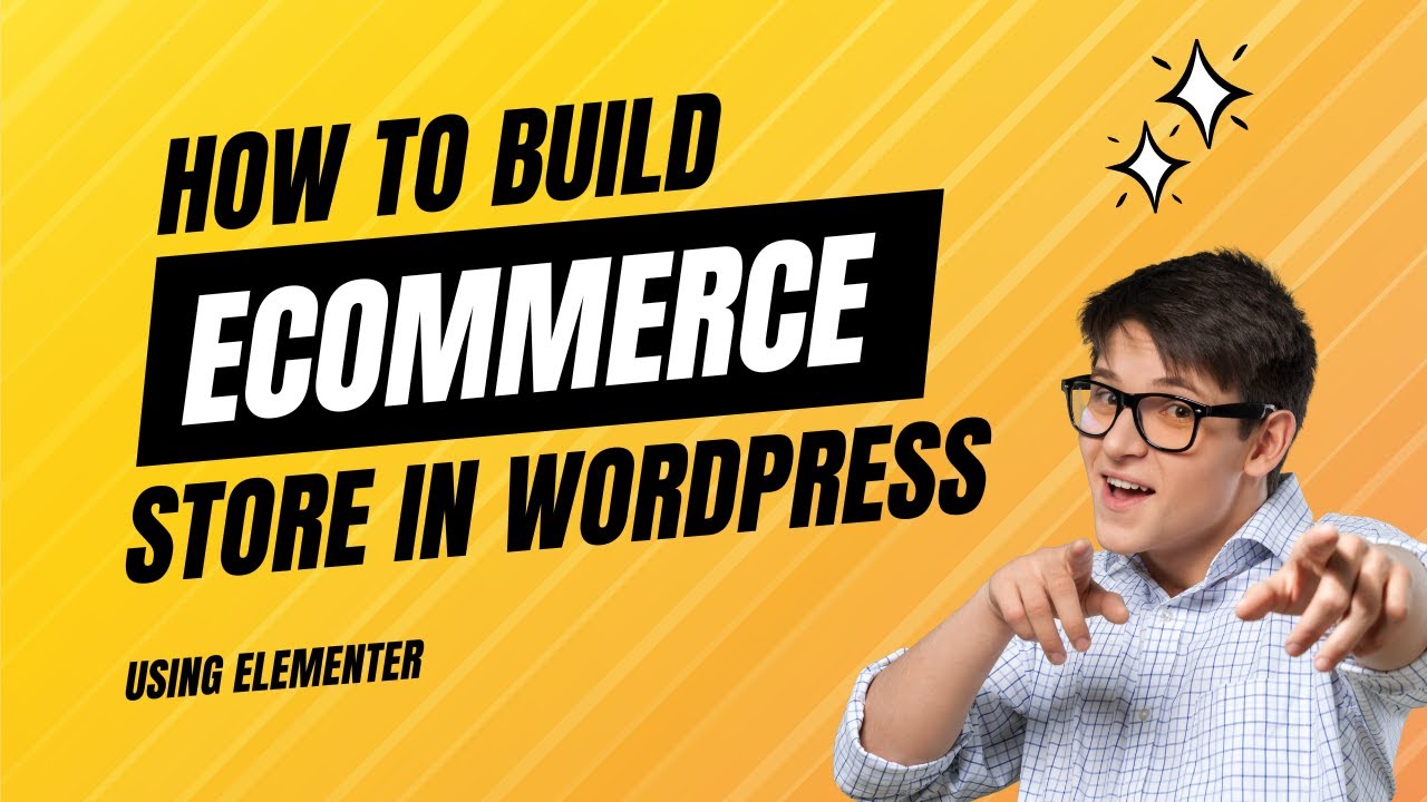 How to create an E-Commerce Store With FREE Elementor In WordPress 2024 ...