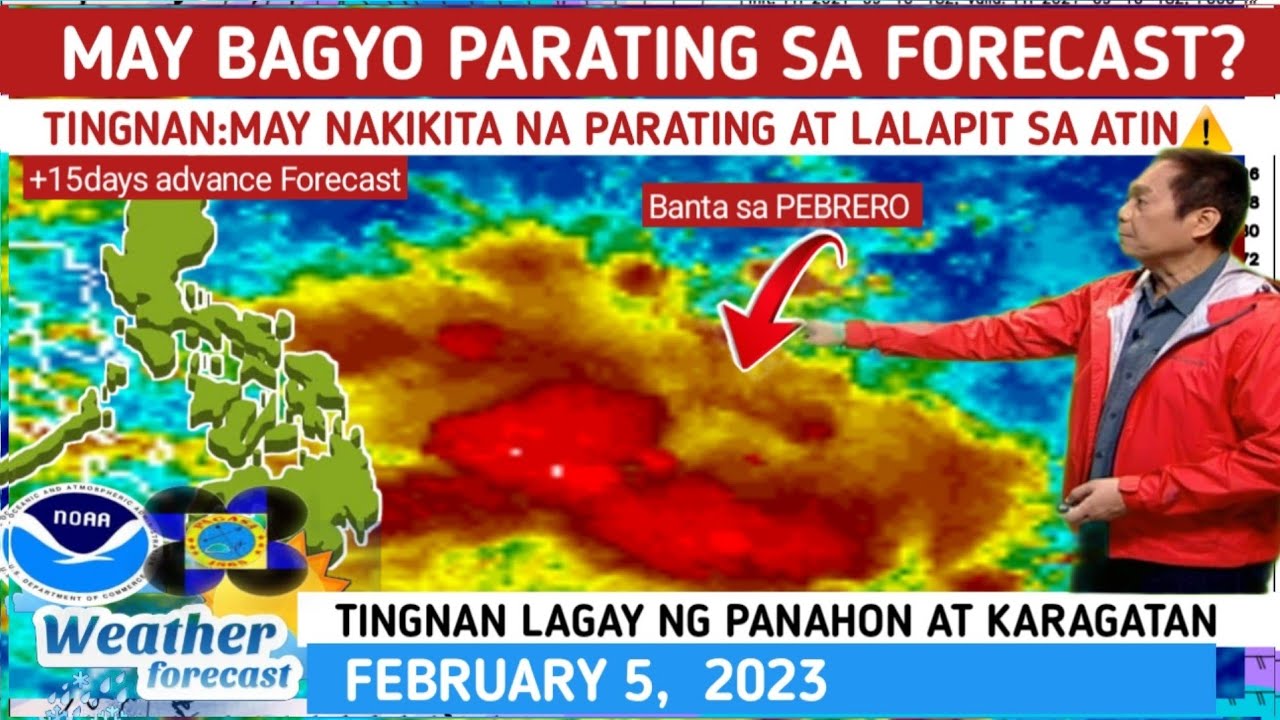 MAY BAGYO BA NA PARATING SA FORECAST?😱TINGNAN DITO⚠️| WEATHER UPDATE ...