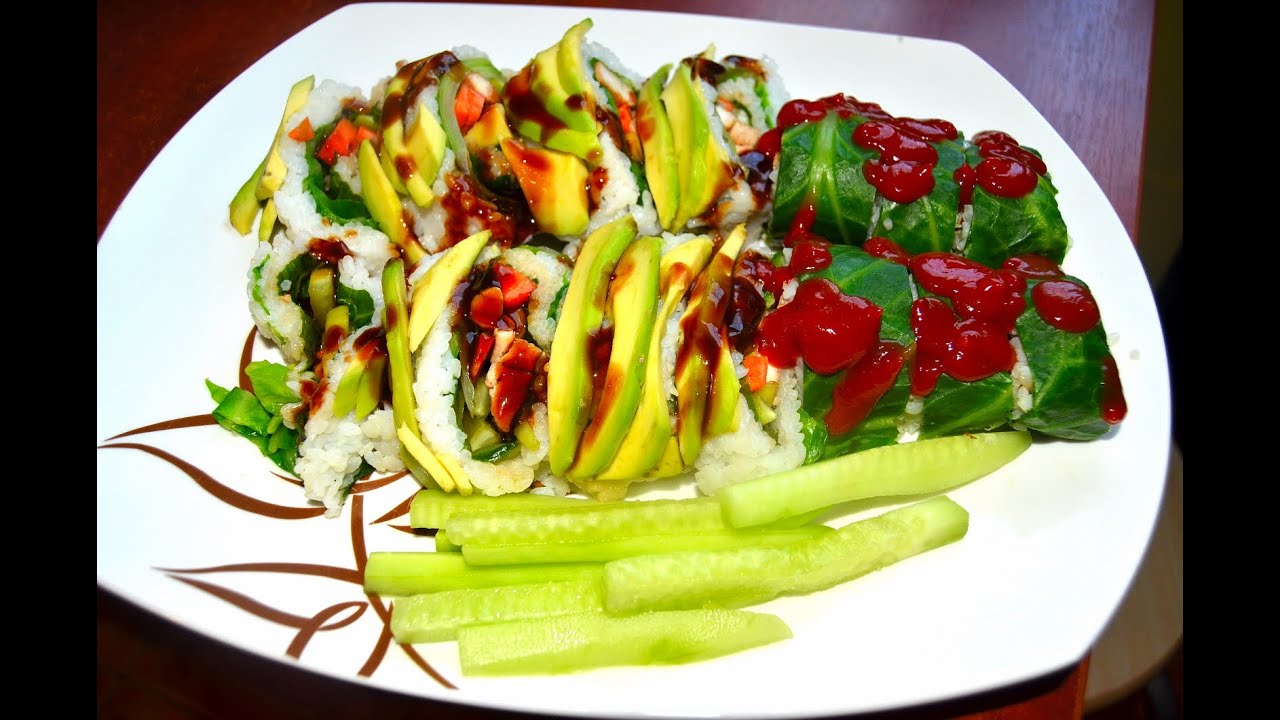 #22 Big Fat Daddy - Sushi - Teriyaki kurczak oraz owinięte kapustą ...