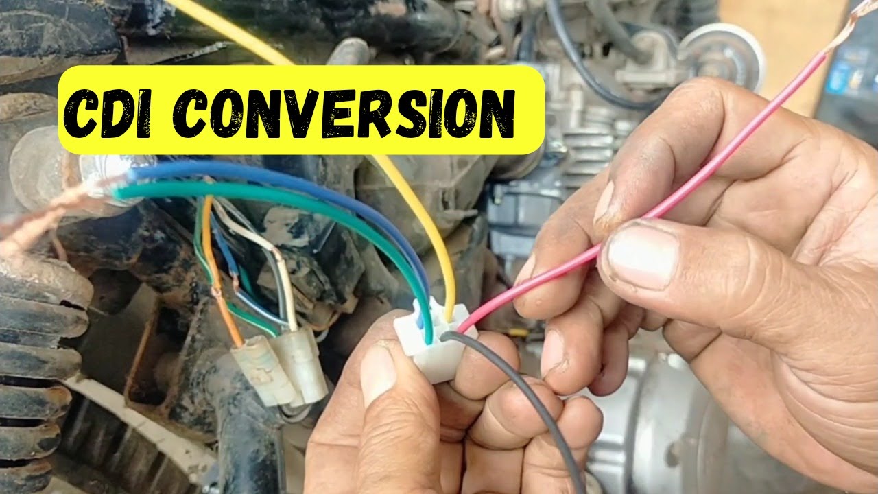 Haojue HJ 125-16 | CDI Conversion - YouTube