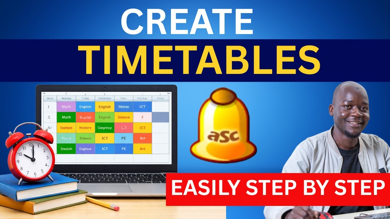 Make Perfect Timetables in Minutes with Asc Timetables - YouTube