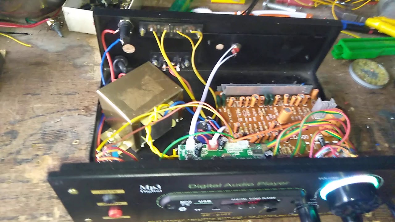 2 channel 4440 ic amplifier - YouTube