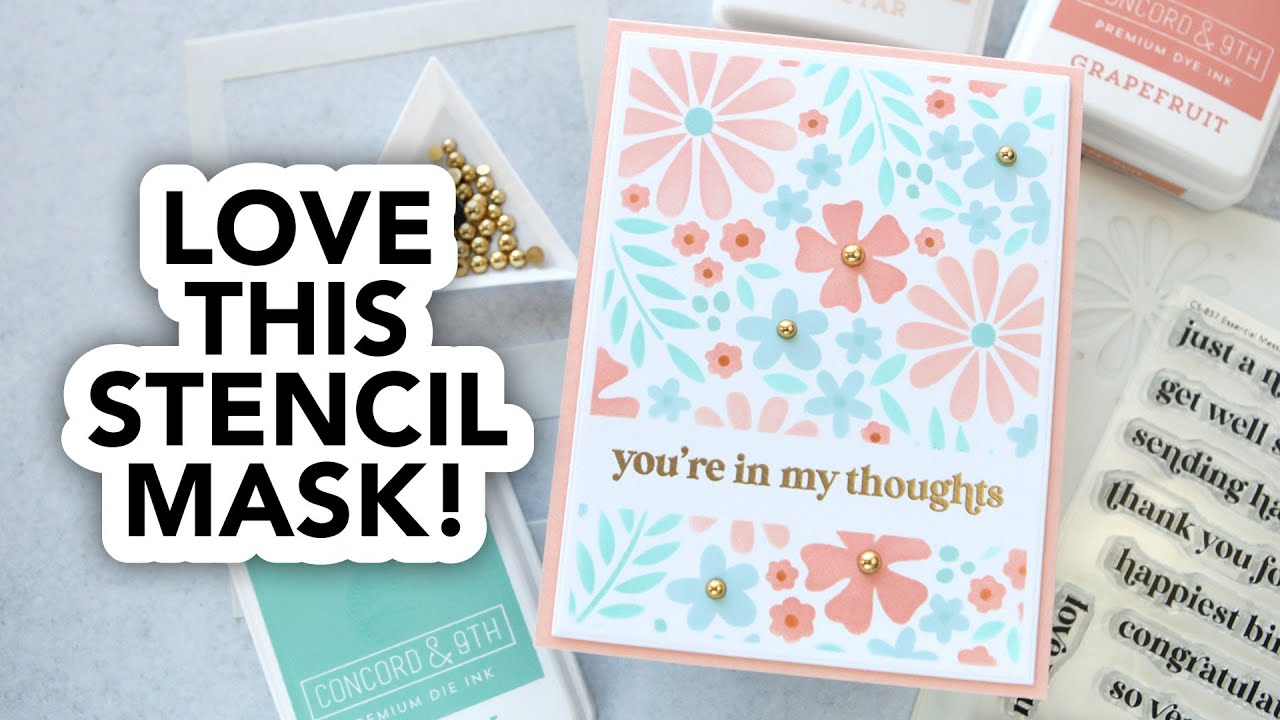 Check out this smart stencil mask! - YouTube