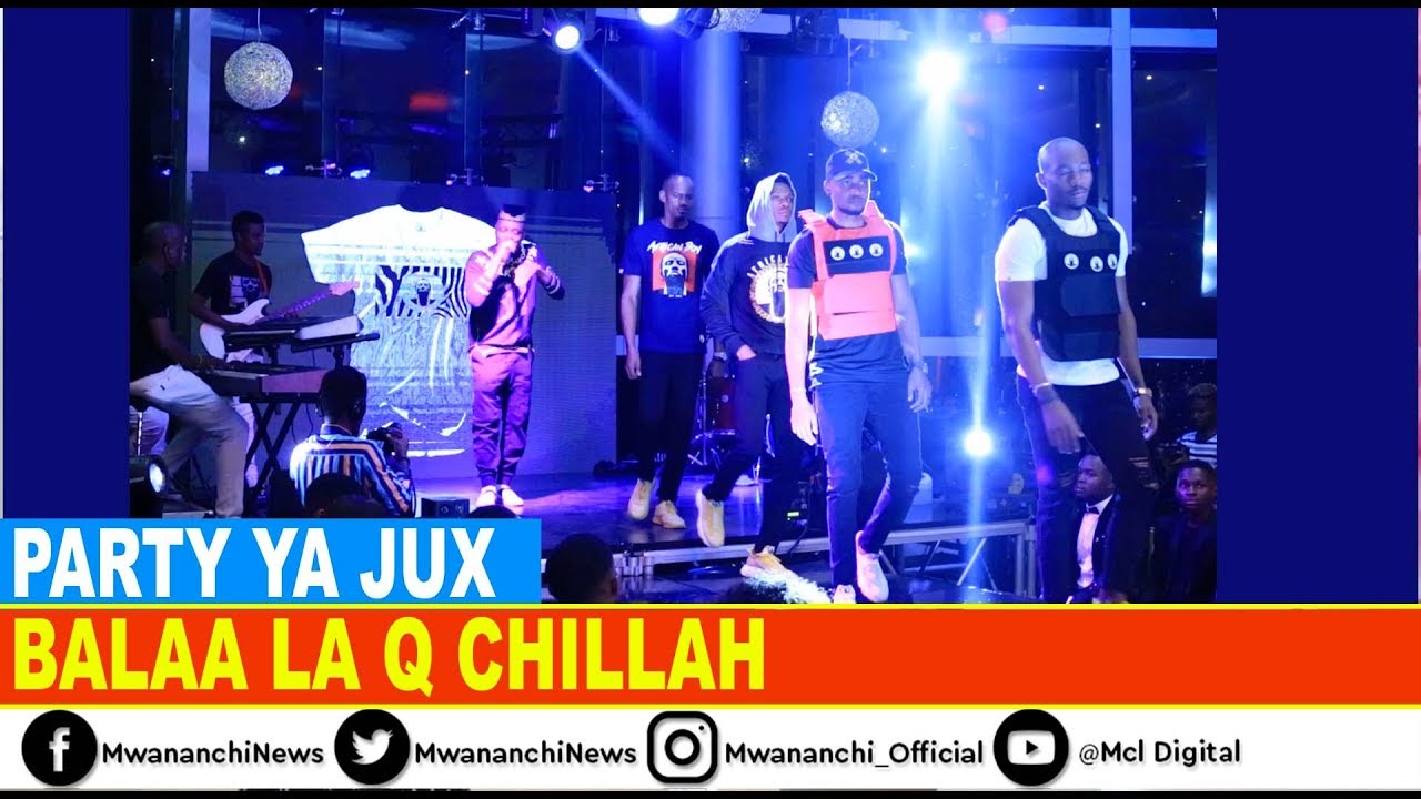 Q CHILLA AONYESHA UWEZO WAKE WA KUIMBA LIVE KATIKA PARTY YA JUX - YouTube