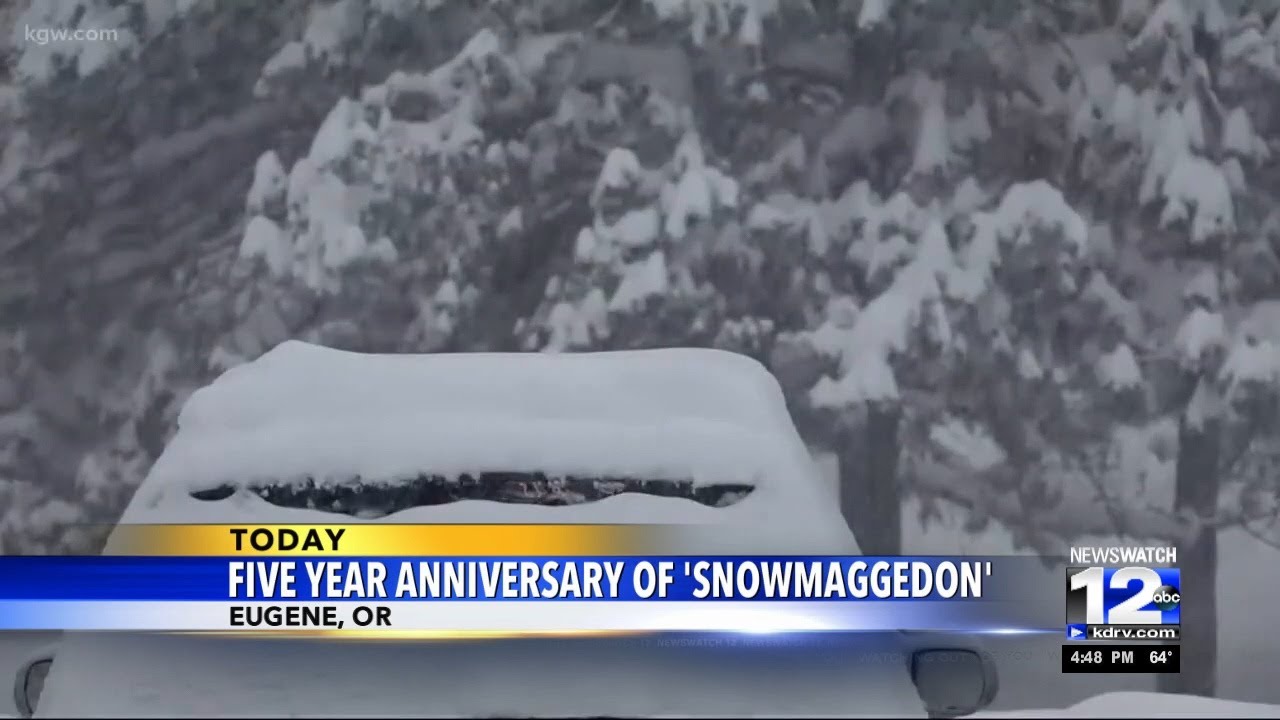 Five year anniversary of 'Snowmaggedon' - YouTube