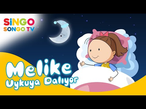 MELİKE Uykuya Dalıyor 😴🛌 – SingoSongo TV I İsme Özel Çocuk Şarkıları 🎵