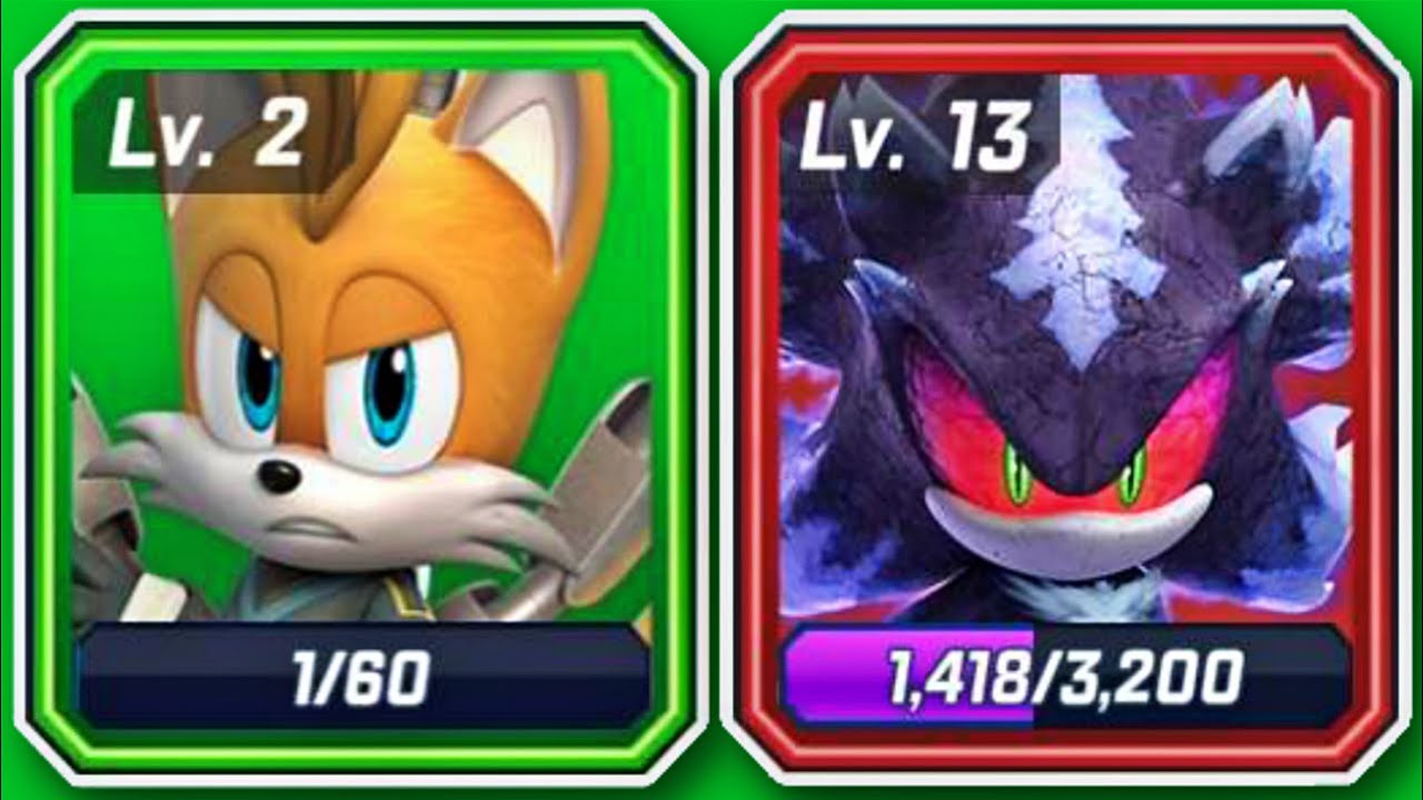 New Character Tails Nine Vs Last Character Update Mephiles the Dark ...