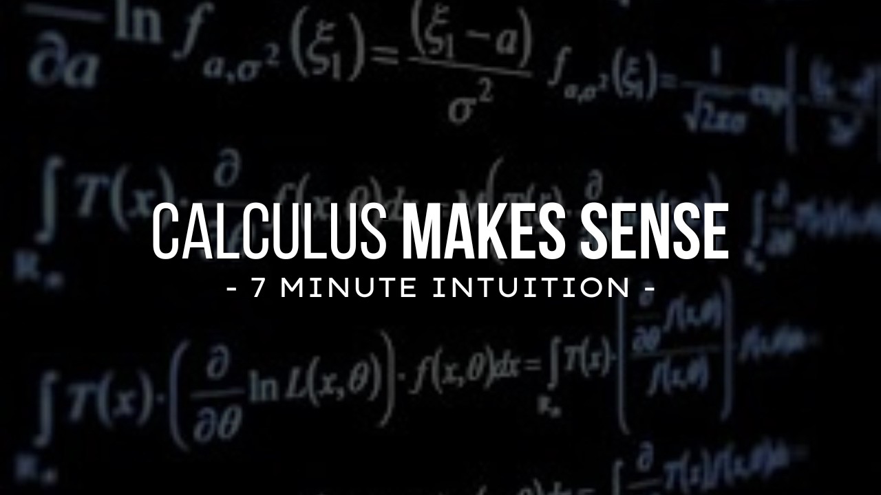 Calculus: Explained Visually | Grasp the intuition behind Calculus ...