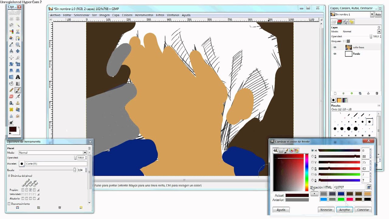 Rain Studios - GIMP - Video Tutorial - CAPAS - 08 - YouTube