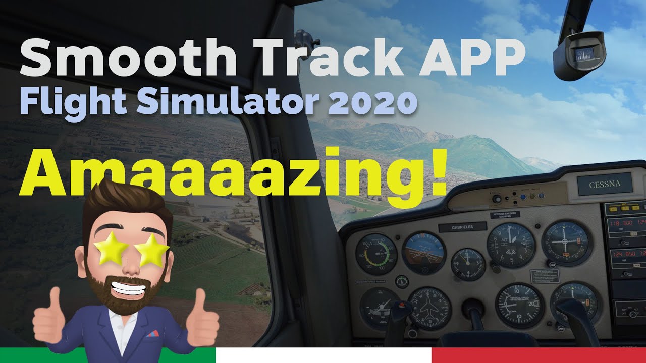 Microsoft Flight Simulator 2020 - SmoothTrack -Thiene airport on Cessna ...