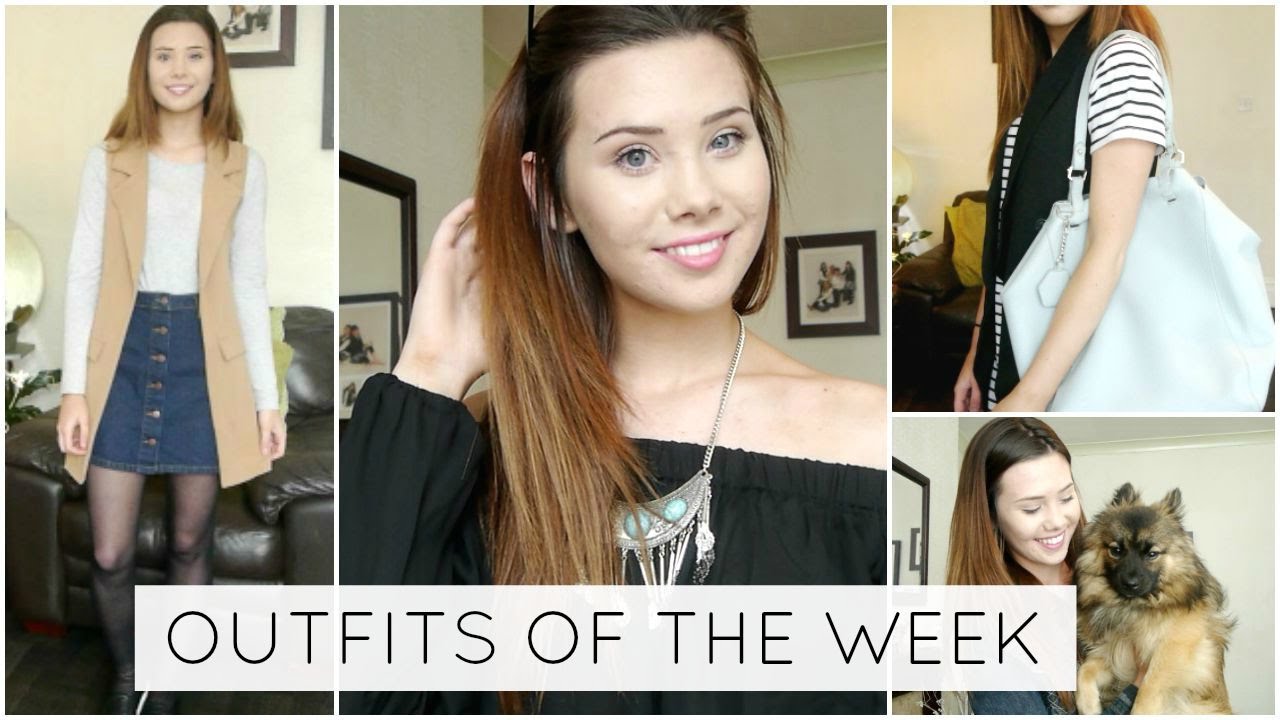 OOTW First Week of Summer 2015! -Outfits of the Week - YouTube
