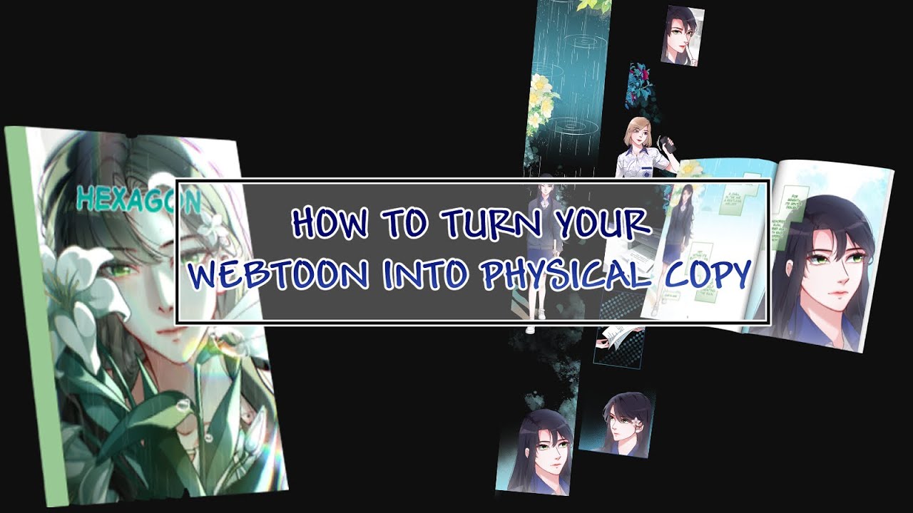 How to Turn Your Webtoon into Physical Copy (Webtoon Making #15) - YouTube