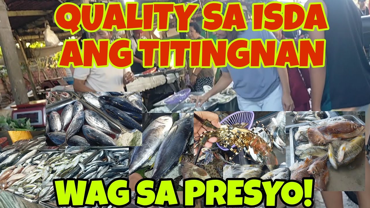 Paradahan Tanza cavite sariwang sariwa Ang mga isda sa Palengke namin# ...