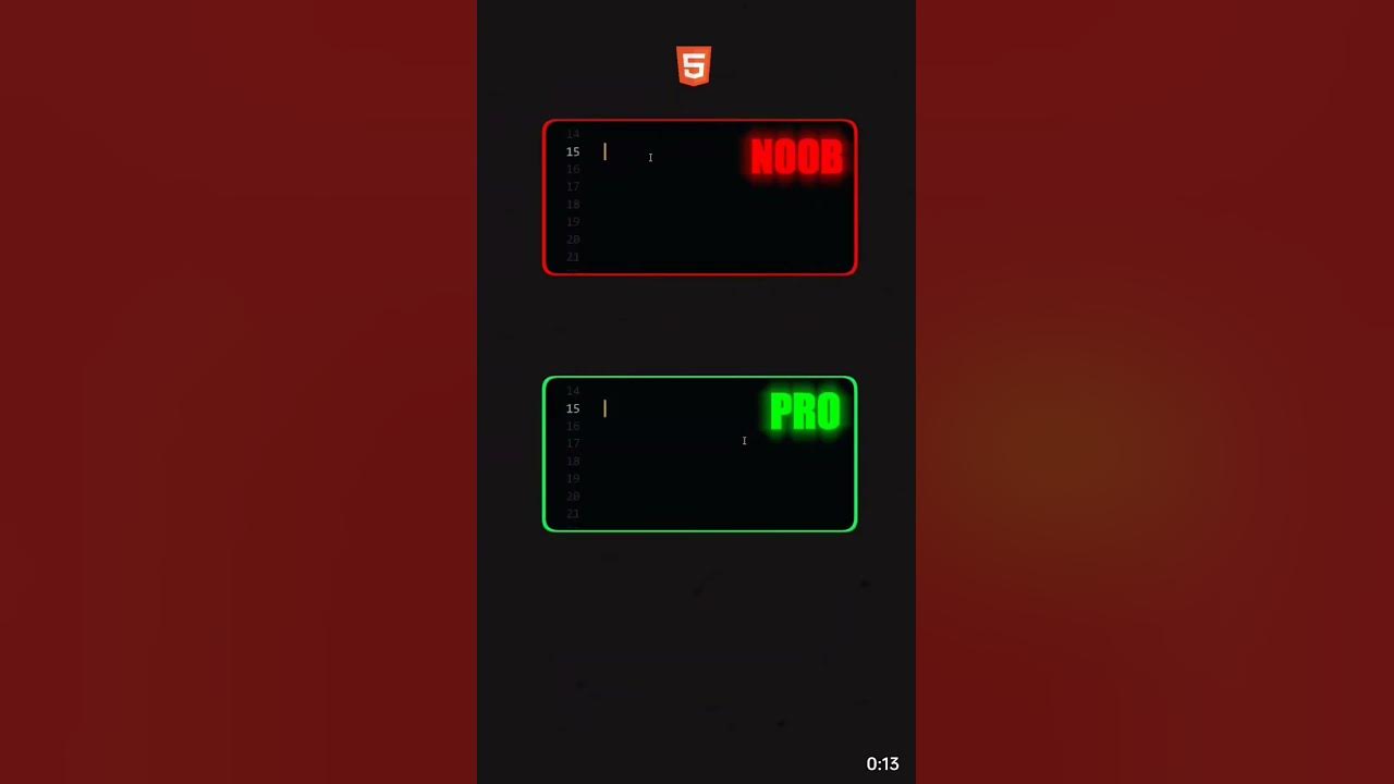 Css Noob Vs Pro Coding Codefrontend Webdevelopment Javascript Codewithharry Python Youtube