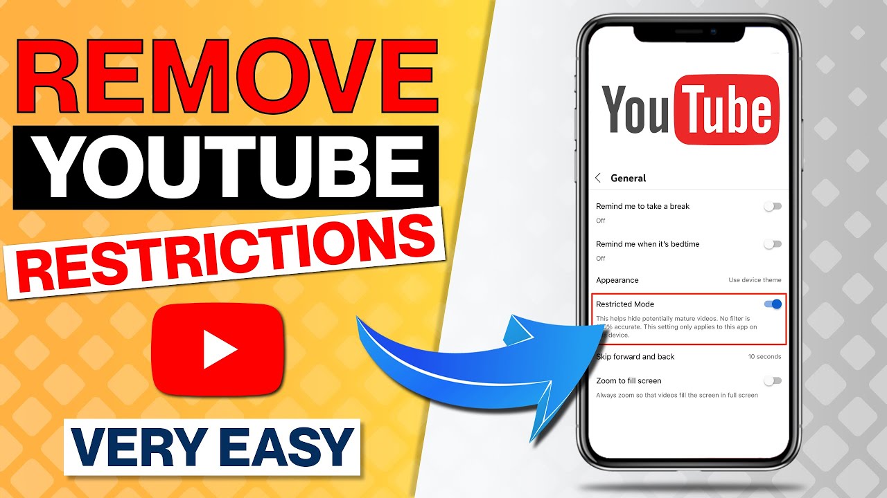 How To Turn Off Restricted Mode On YouTube [Step by Step] - YouTube