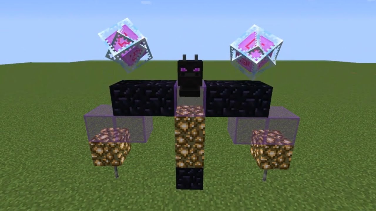 what if you create a DRAGON CRYSTAL BOSS in MINECRAFT - YouTube