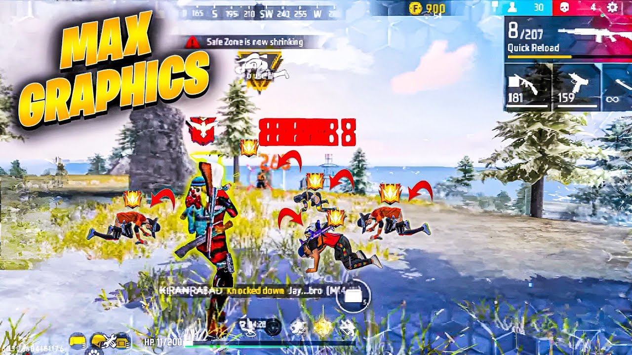 Playing FREE FIRE MAX For The First Time! || My First Game On Free Fire ...