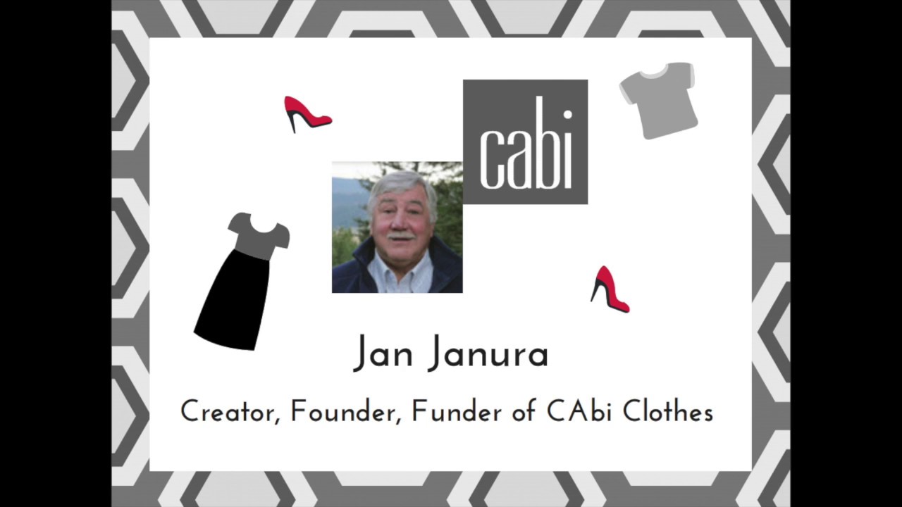 Meet Jan Janura, The Creator, Founder, Funder of CAbi - YouTube