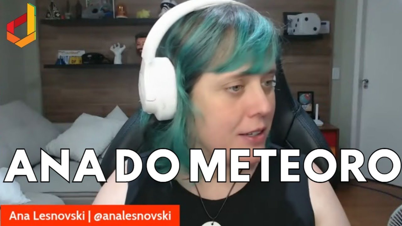 ANA LESNOVSKI DO METEORO BRASIL DIZ QUAIS SÃO SEUS JOGOS FAVORITOS E ...