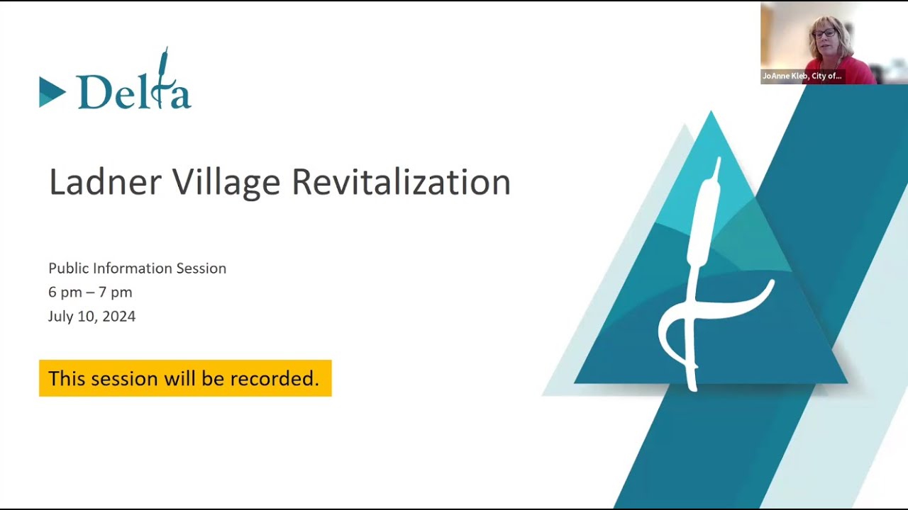 Ladner Village Revitalization - Online Info Session July 10, 2024 - YouTube